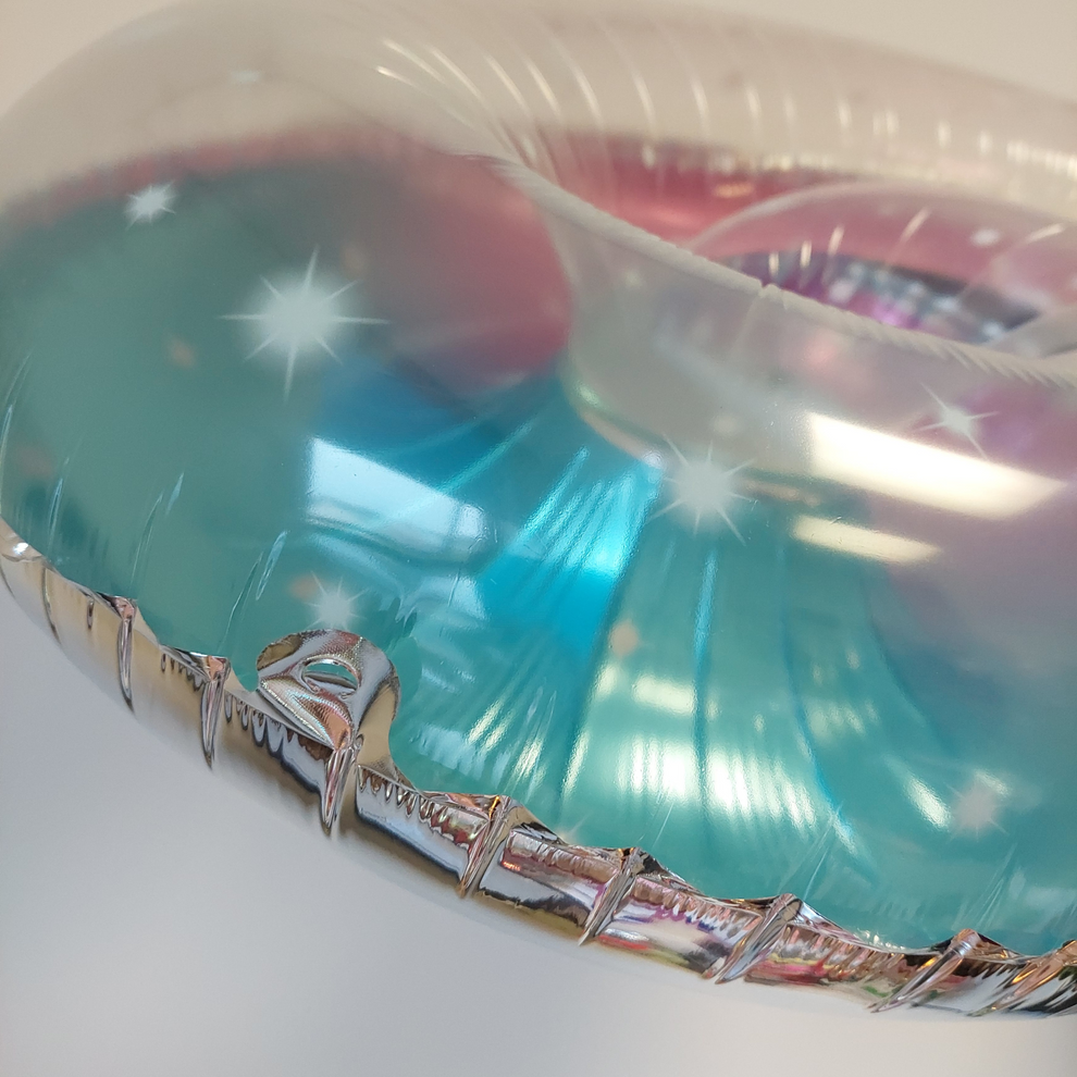 Personalised Frozen Elsa characters standing balloon stack sculpture ...